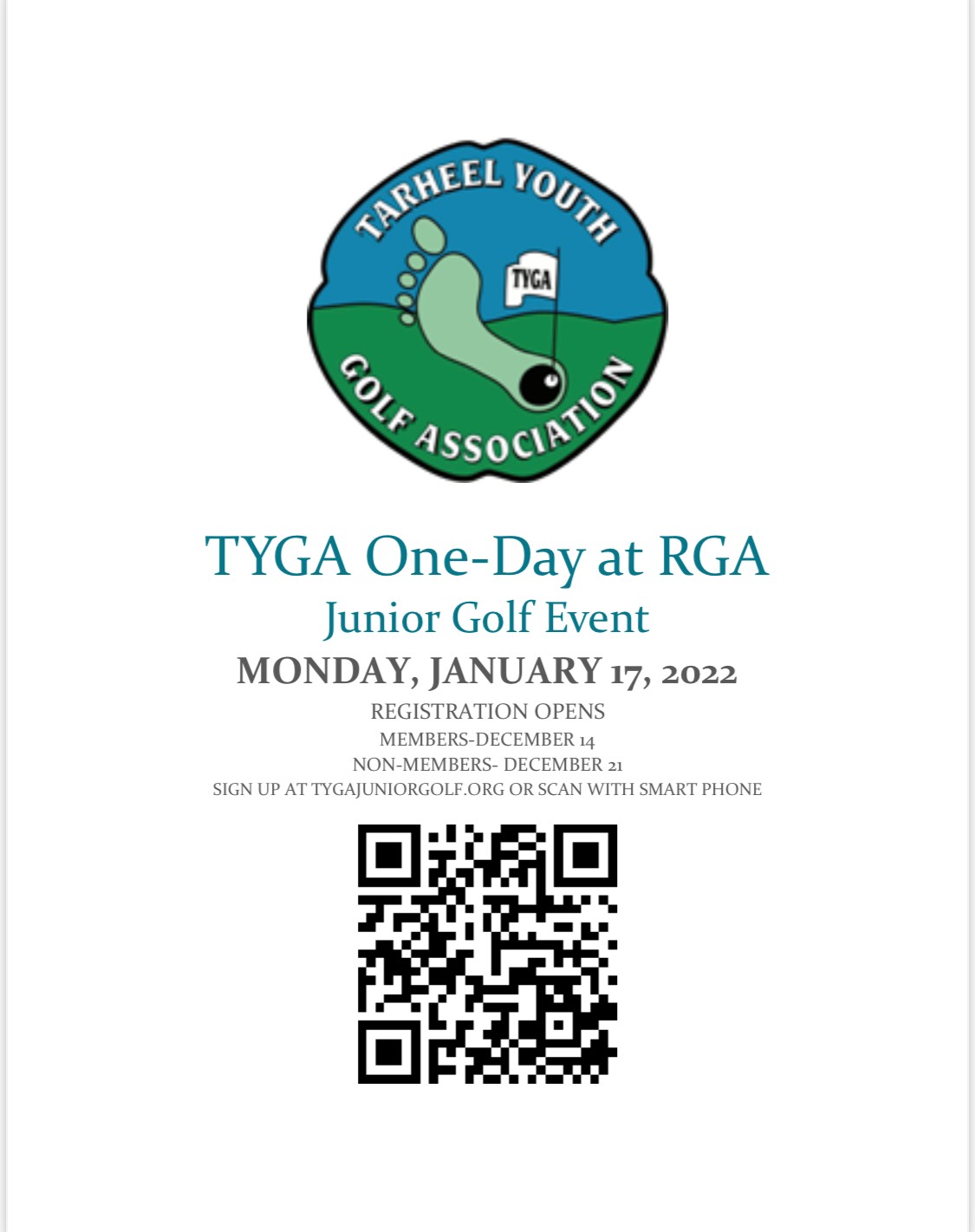TYGA Youth Golf Tournament - Raleigh Golf Association